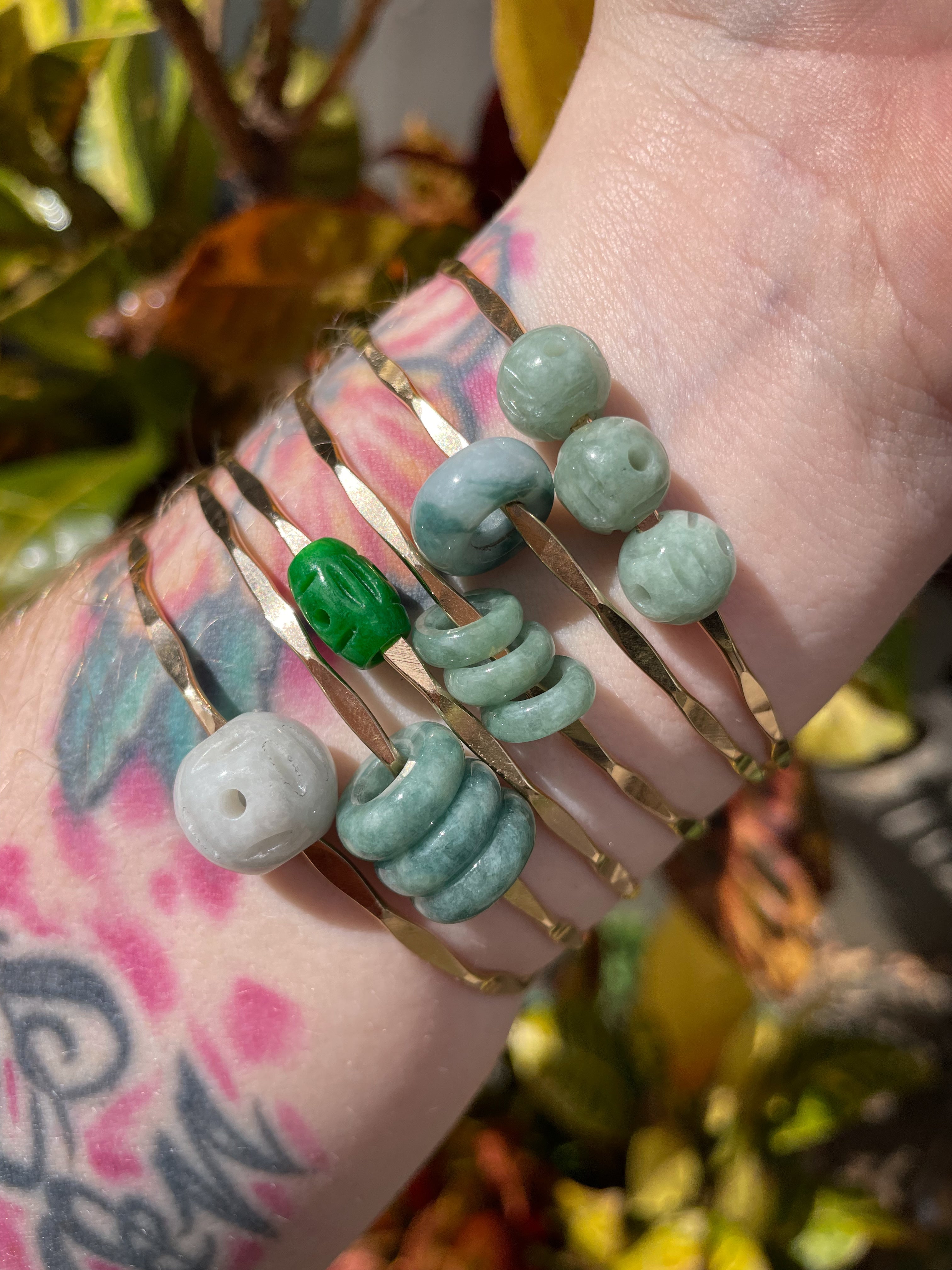Custom Jade Bangle – Kuiki